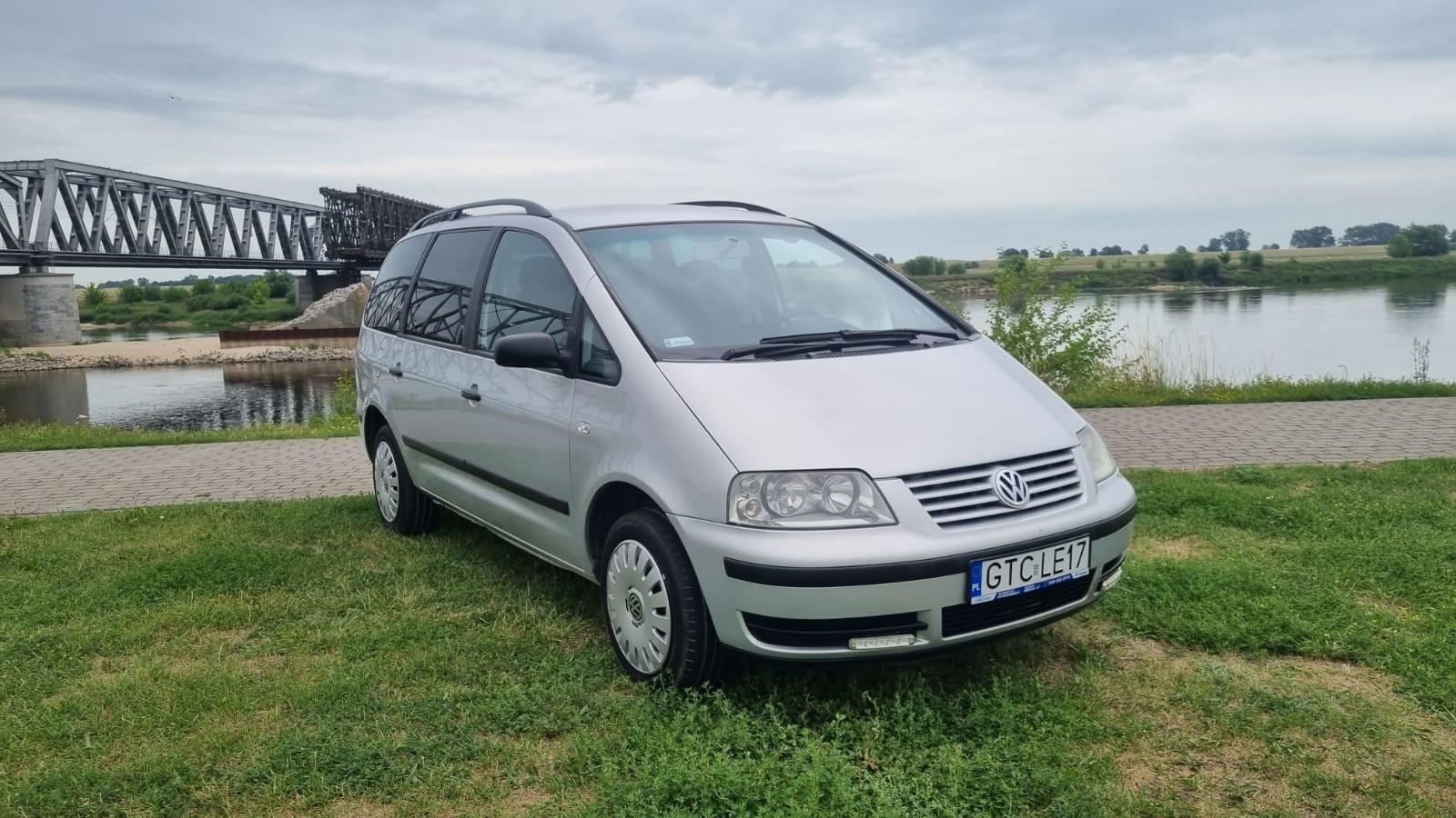 VW Sharan 1.9 TDI 7 os. Wypożyczalnia samochodów - Tczew i okolice